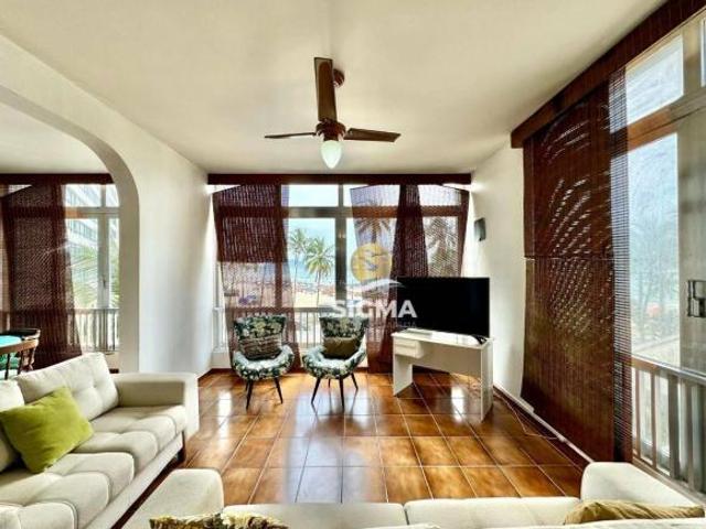 Apartamento em Barra Funda, Guarujá/SP de 200m² 4 quartos à venda por R$ 1.000.000,00