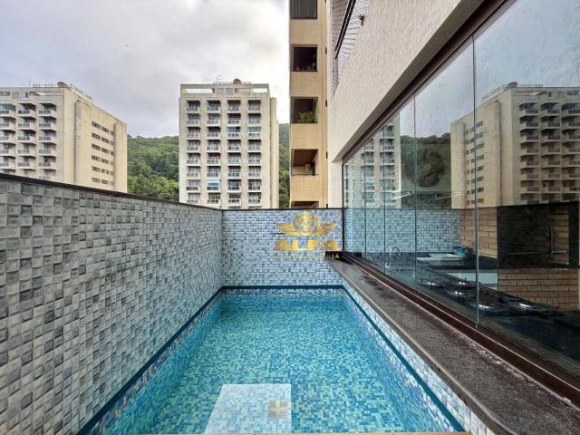Apartamento em Barra Funda, Guarujá/SP de 210m² 4 quartos à venda por R$ 1.449.000,00