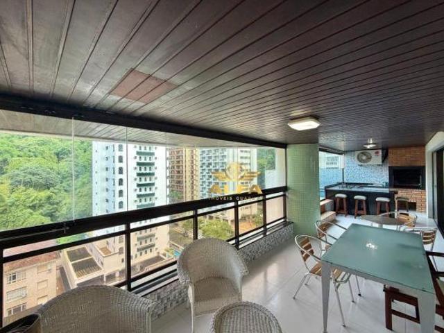 Apartamento em Barra Funda, Guarujá/SP de 210m² 4 quartos à venda por R$ 1.450.000,00