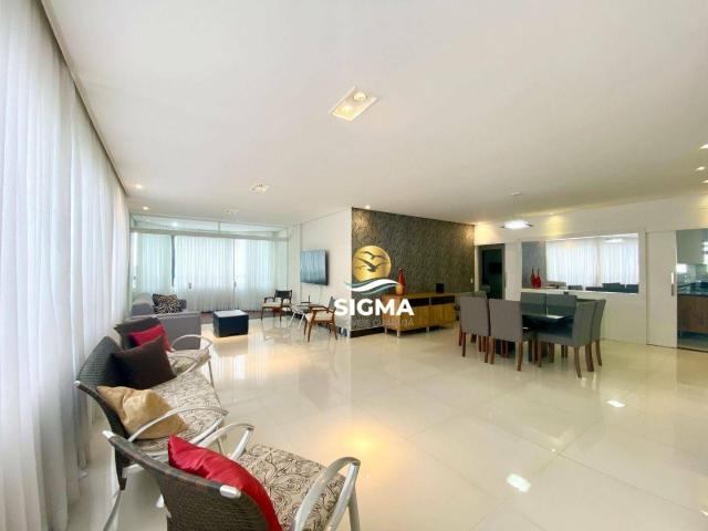 Apartamento em Barra Funda, Guarujá/SP de 225m² 4 quartos à venda por R$ 1.149.000,00