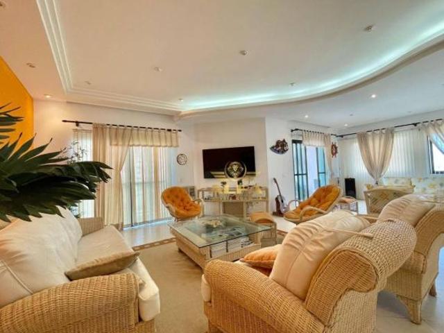 Apartamento em Barra Funda, Guarujá/SP de 242m² 4 quartos à venda por R$ 1.700.000,00