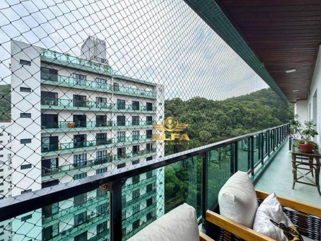 Apartamento em Barra Funda, Guarujá/SP de 242m² 4 quartos à venda por R$ 2.950.000,00