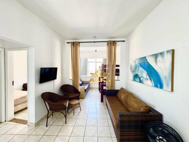 Apartamento em Barra Funda, Guarujá/SP de 47m² 1 quartos à venda por R$ 429.900,00
