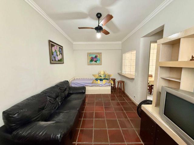 Apartamento em Barra Funda, Guarujá/SP de 50m² 1 quartos à venda por R$ 319.000,00