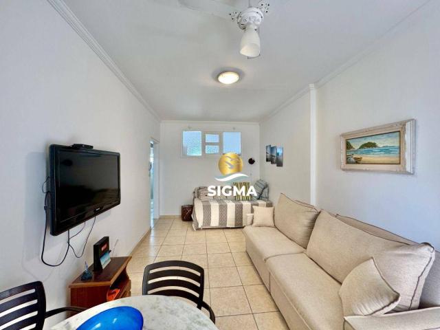 Apartamento em Barra Funda, Guarujá/SP de 50m² 1 quartos à venda por R$ 339.000,00