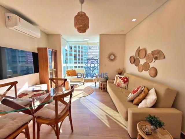 Apartamento em Barra Funda, Guarujá/SP de 50m² 1 quartos à venda por R$ 425.000,00