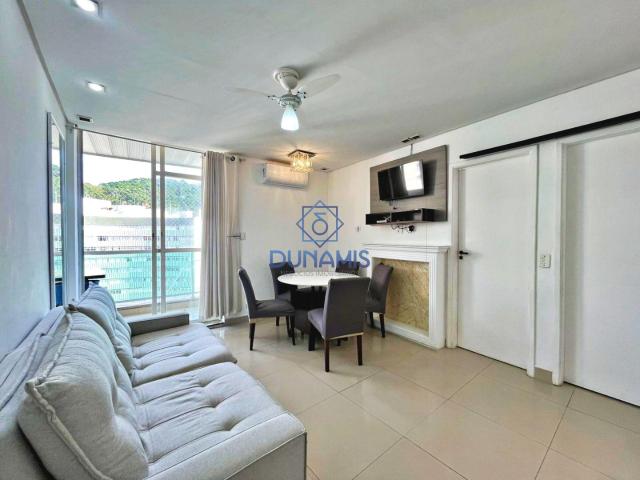 Apartamento em Barra Funda, Guarujá/SP de 54m² 1 quartos à venda por R$ 439.000,00