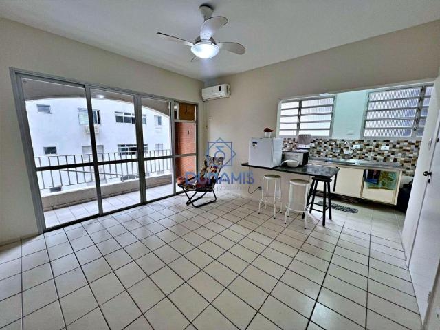 Apartamento em Barra Funda, Guarujá/SP de 55m² 1 quartos à venda por R$ 369.900,00