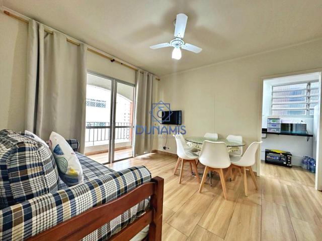 Apartamento em Barra Funda, Guarujá/SP de 55m² 1 quartos à venda por R$ 359.000,00