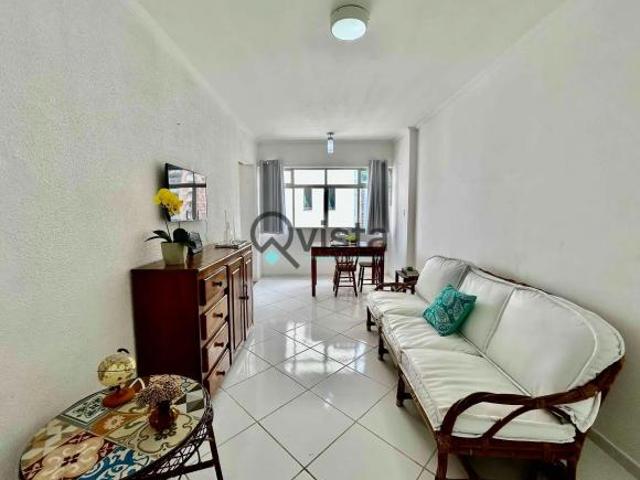 Apartamento em Barra Funda, Guarujá/SP de 55m² 1 quartos à venda por R$ 403.000,00