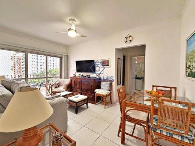 Apartamento em Barra Funda, Guarujá/SP de 55m² 1 quartos à venda por R$ 400.000,00
