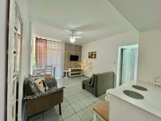 Apartamento em Barra Funda, Guarujá/SP de 55m² 2 quartos à venda por R$ 349.000,00