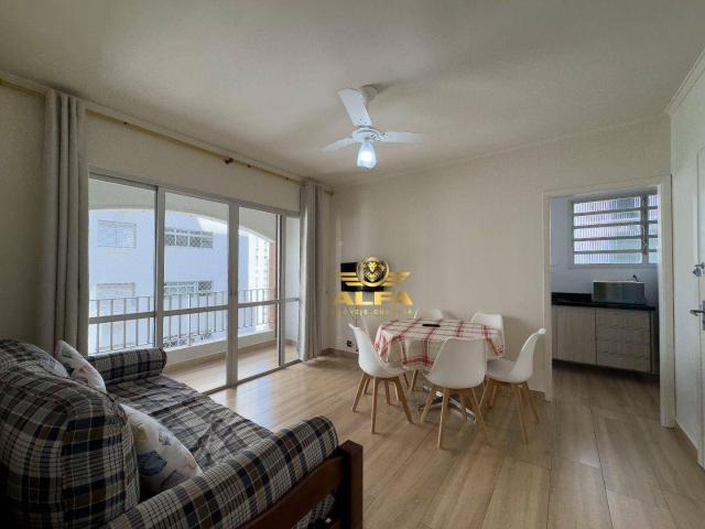 Apartamento em Barra Funda, Guarujá/SP de 57m² 1 quartos à venda por R$ 359.900,00