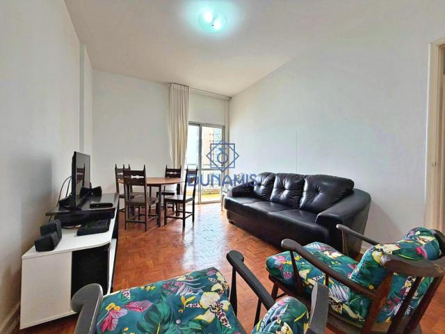 Apartamento em Barra Funda, Guarujá/SP de 60m² 1 quartos à venda por R$ 369.900,00