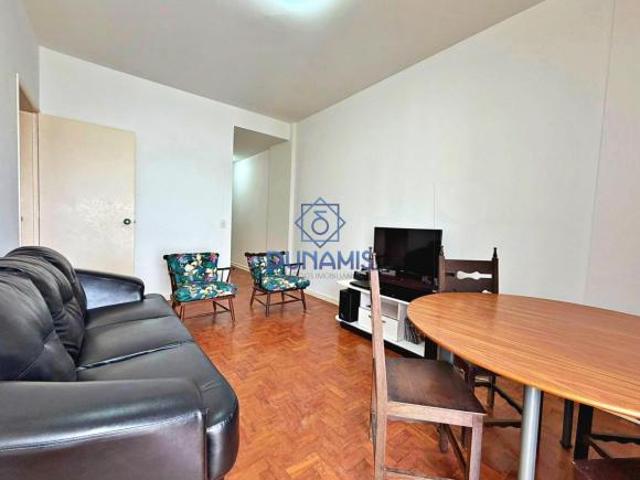 Apartamento em Barra Funda, Guarujá/SP de 60m² 1 quartos à venda por R$ 370.000,00