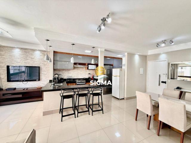Apartamento em Barra Funda, Guarujá/SP de 60m² 1 quartos à venda por R$ 399.900,00