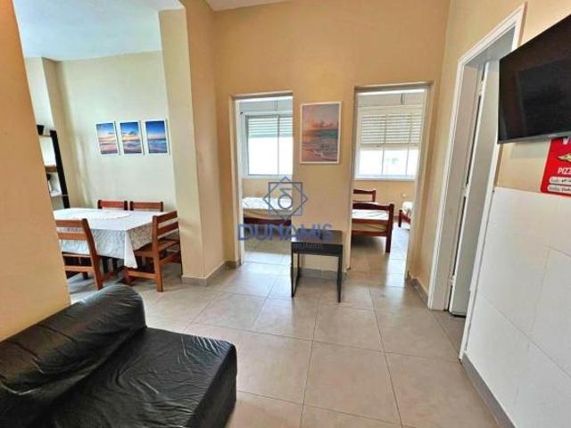 Apartamento em Barra Funda, Guarujá/SP de 60m² 1 quartos à venda por R$ 420.000,00