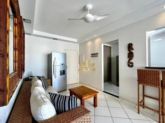 Apartamento em Barra Funda, Guarujá/SP de 60m² 1 quartos à venda por R$ 430.000,00