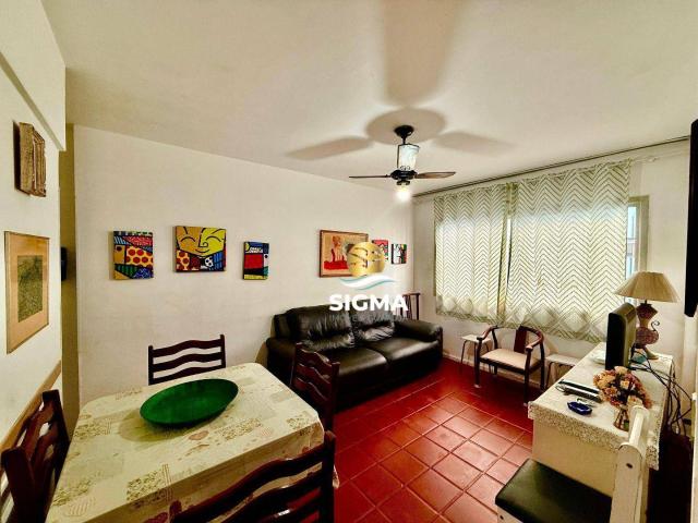 Apartamento em Barra Funda, Guarujá/SP de 60m² 2 quartos à venda por R$ 348.900,00
