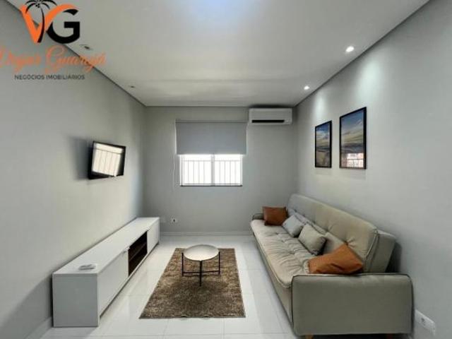 Apartamento em Barra Funda, Guarujá/SP de 62m² 1 quartos à venda por R$ 385.000,00
