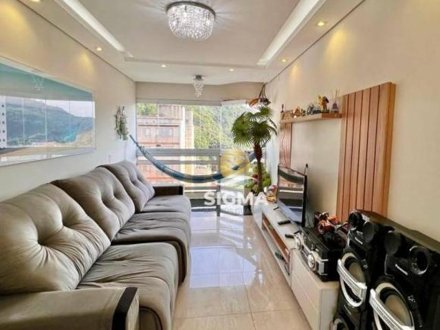 Apartamento em Barra Funda, Guarujá/SP de 68m² 1 quartos à venda por R$ 460.000,00
