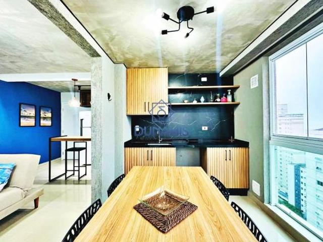Apartamento em Barra Funda, Guarujá/SP de 70m² 1 quartos à venda por R$ 795.000,00