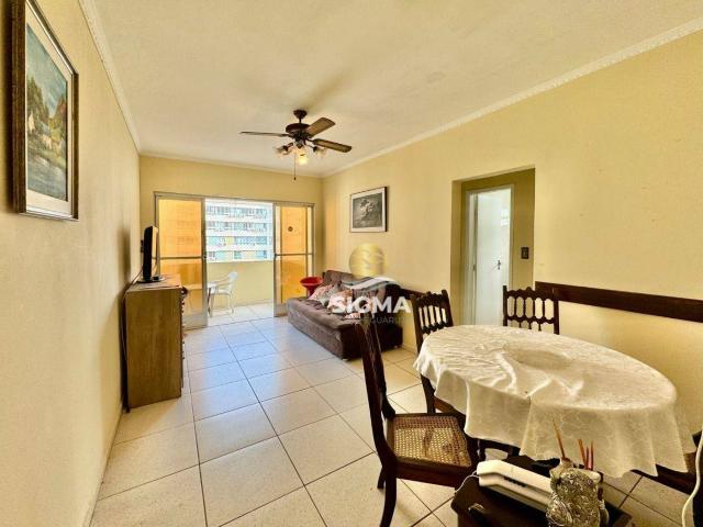 Apartamento em Barra Funda, Guarujá/SP de 70m² 2 quartos à venda por R$ 476.000,00