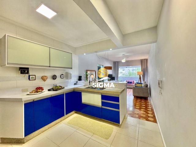 Apartamento em Barra Funda, Guarujá/SP de 70m² 2 quartos à venda por R$ 469.800,00