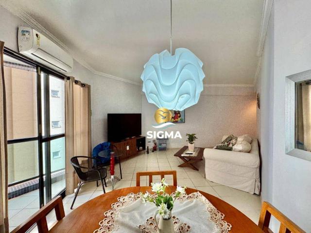 Apartamento em Barra Funda, Guarujá/SP de 71m² 2 quartos à venda por R$ 579.900,00