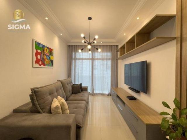 Apartamento em Barra Funda, Guarujá/SP de 80m² 2 quartos à venda por R$ 589.000,00