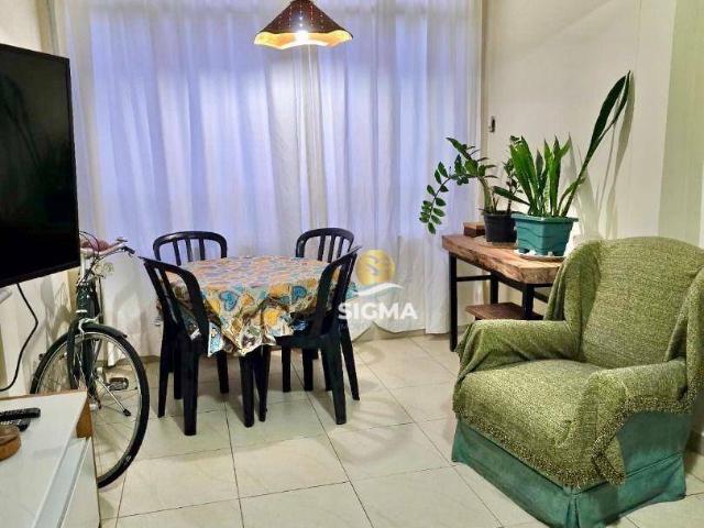 Apartamento em Barra Funda, Guarujá/SP de 85m² 2 quartos à venda por R$ 509.000,00