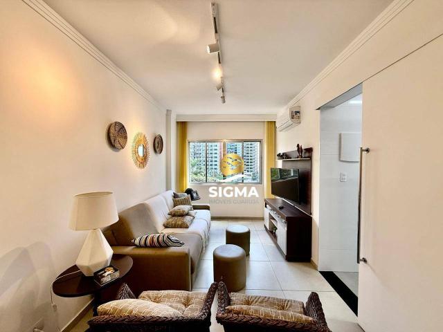 Apartamento em Barra Funda, Guarujá/SP de 85m² 2 quartos à venda por R$ 519.000,00