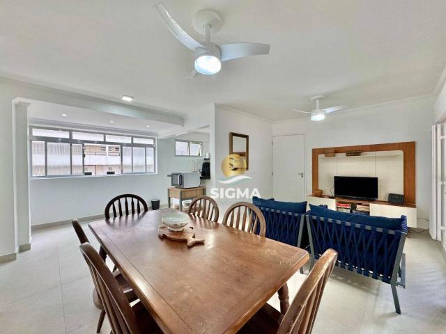 Apartamento em Barra Funda, Guarujá/SP de 109m² 3 quartos à venda por R$ 649.900,00