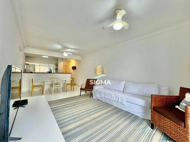 Apartamento em Barra Funda, Guarujá/SP de 90m² 2 quartos à venda por R$ 589.000,00