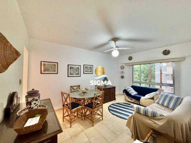 Apartamento em Barra Funda, Guarujá/SP de 90m² 2 quartos à venda por R$ 529.000,00