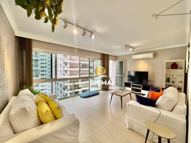 Apartamento em Barra Funda, Guarujá/SP de 93m² 3 quartos à venda por R$ 604.000,00