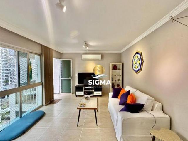 Apartamento em Barra Funda, Guarujá/SP de 93m² 3 quartos à venda por R$ 605.000,00