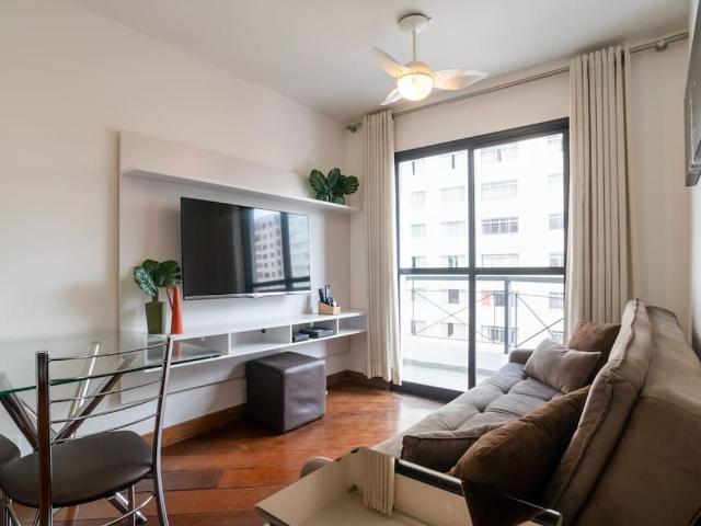 Apartamento em Bela Vista, São Paulo/SP de 30m² 1 quartos para locação R$ 4.010,00/mes