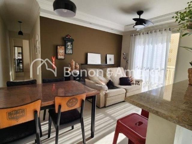 Apartamento em Bonfim, Campinas/SP de 52m² 2 quartos à venda por R$ 444.000,00