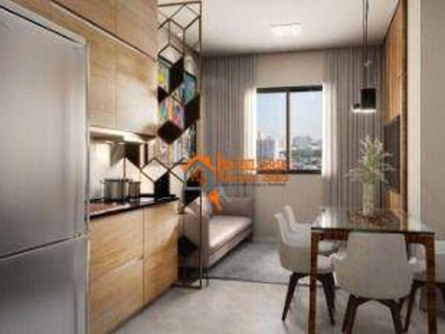 Apartamento em Bonsucesso, Guarulhos/SP de 34m² 2 quartos à venda por R$ 247.672,00
