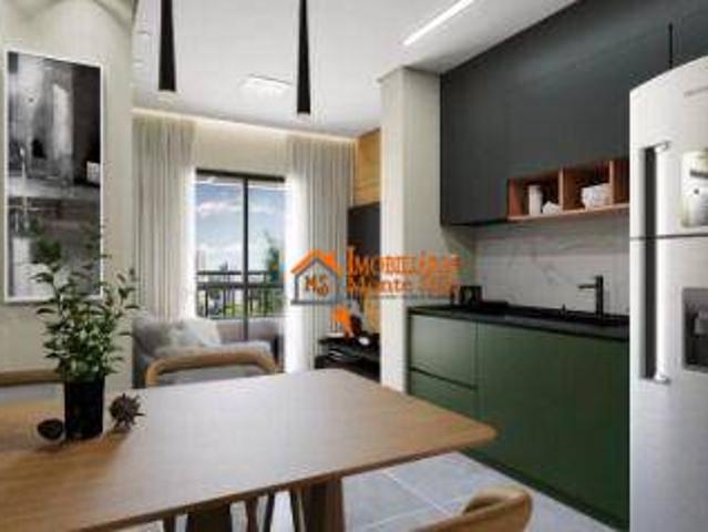 Apartamento em Bonsucesso, Guarulhos/SP de 37m² 2 quartos à venda por R$ 280.238,00