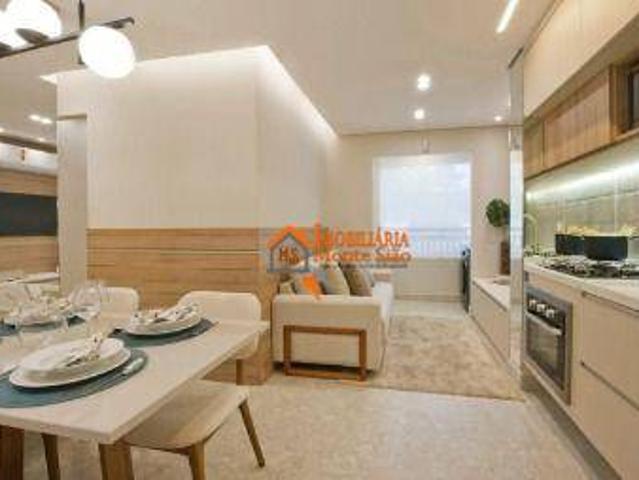 Apartamento em Bonsucesso, Guarulhos/SP de 37m² 2 quartos à venda por R$ 305.334,00