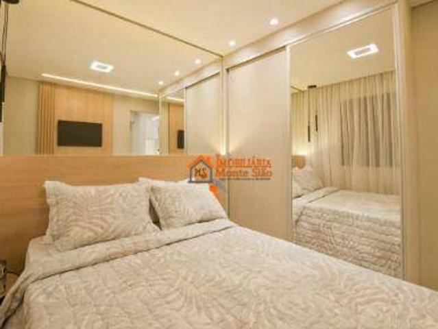 Apartamento em Bonsucesso, Guarulhos/SP de 38m² 2 quartos à venda por R$ 312.242,00