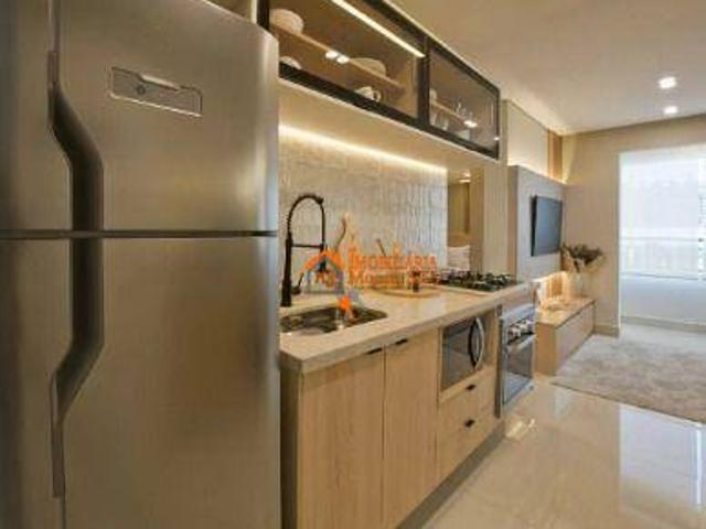Apartamento em Bonsucesso, Guarulhos/SP de 38m² 2 quartos à venda por R$ 340.587,00