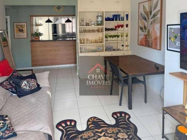 Apartamento em Boqueirão, Santos/SP de 109m² 3 quartos à venda por R$ 620.000,00