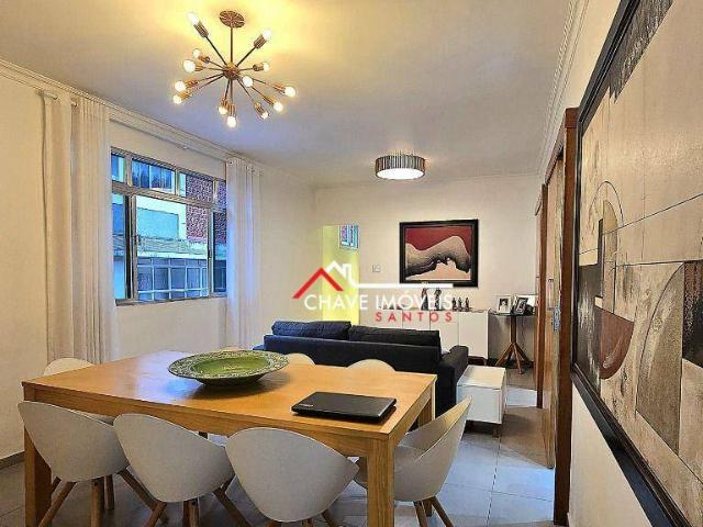 Apartamento em Boqueirão, Santos/SP de 110m² 3 quartos à venda por R$ 789.900,00