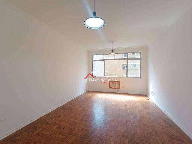 Apartamento em Boqueirão, Santos/SP de 147m² 2 quartos à venda por R$ 849.000,00