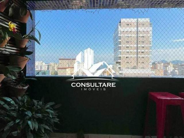Apartamento em Boqueirão, Santos/SP de 187m² 2 quartos à venda por R$ 1.220.000,00