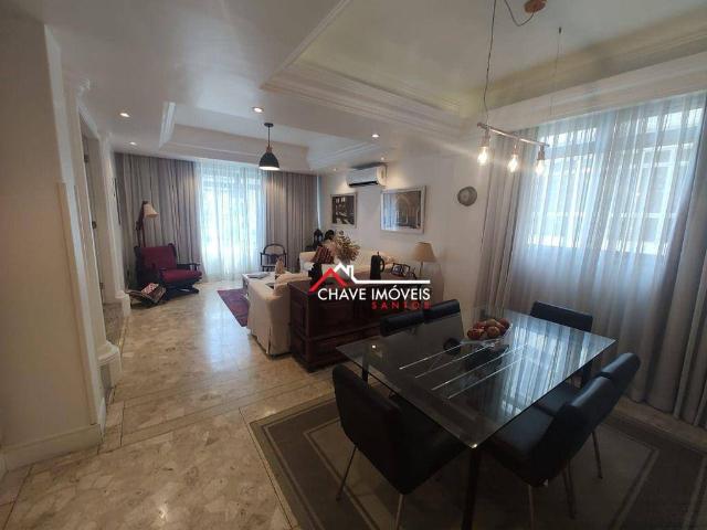 Apartamento em Boqueirão, Santos/SP de 189m² 3 quartos à venda por R$ 979.000,00