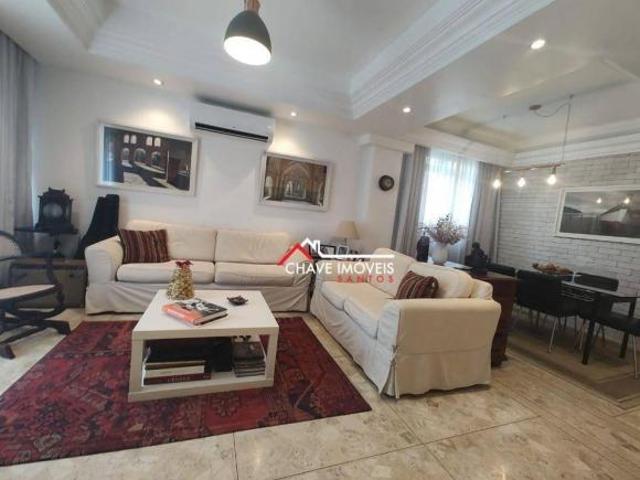 Apartamento em Boqueirão, Santos/SP de 189m² 3 quartos à venda por R$ 980.000,00